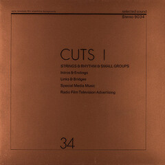 Cuts 1 (Strings and Rhythm / Small Groups) [KSS9034] | Extreme Music